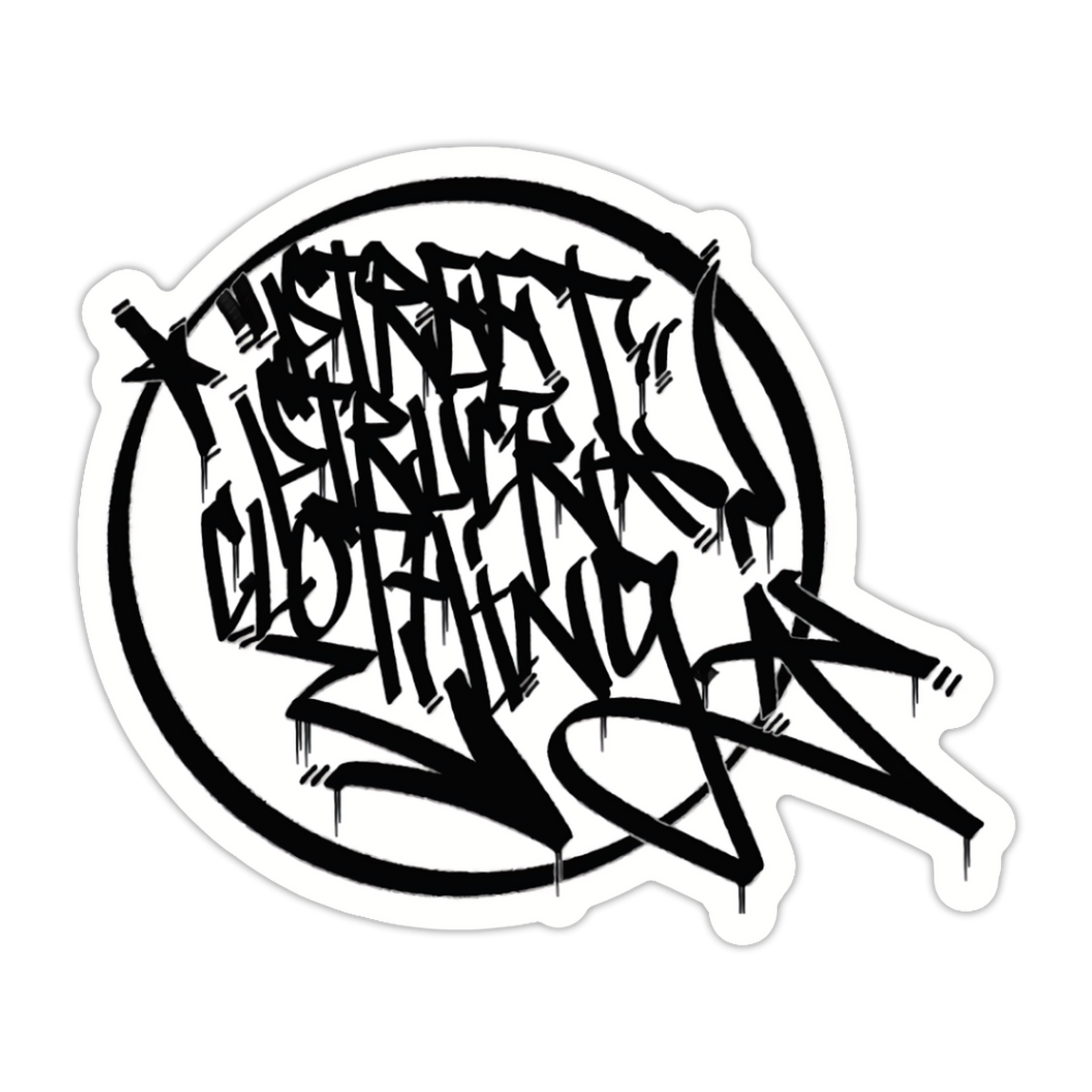 Street Struck Sticker – Street Struck Clothing